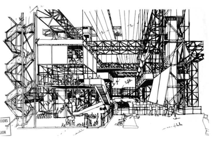 Fun Palace / Cedric Price, Joan Littlewood - Arkitektuel