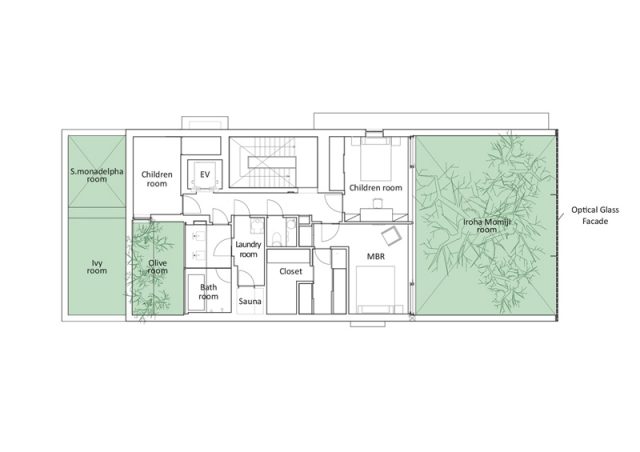 Optical Glass House - Arkitektuel