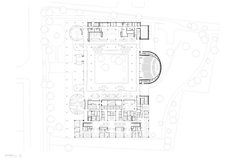Evans Hall - Arkitektuel