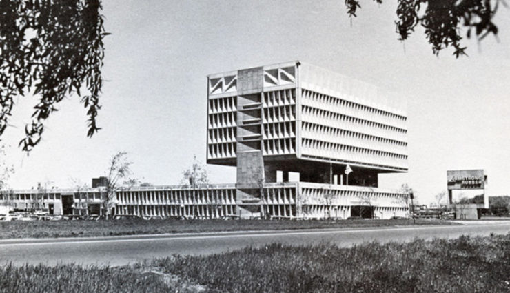 Pirelli Tire Building / Marcel Breuer - Arkitektuel
